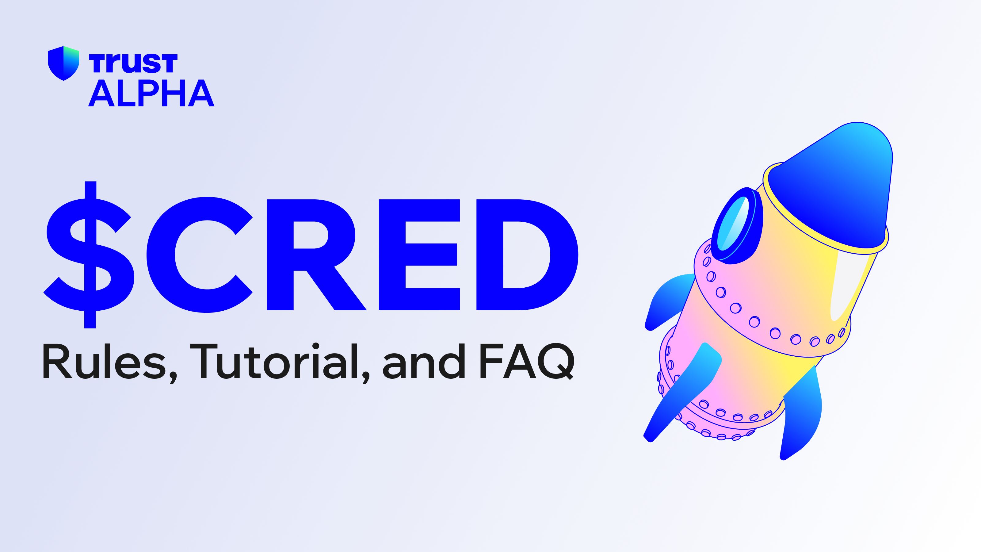 Earn CRED with Trust Alpha Reward Pools | Trust