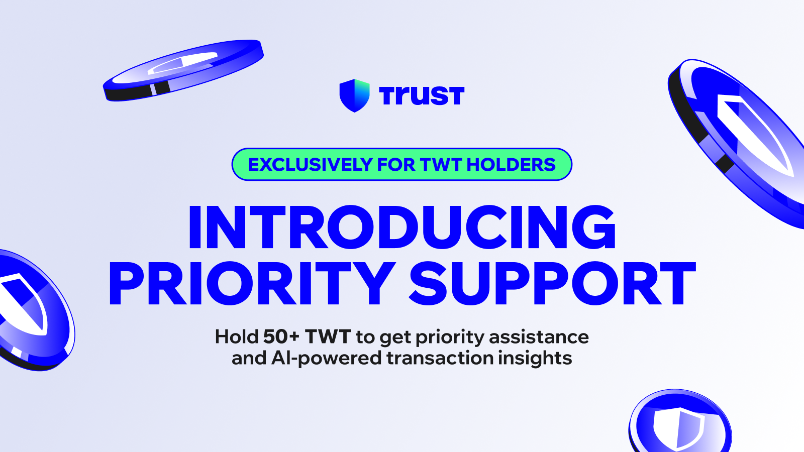 Introducing Priority Support: Unlock Faster Help with TWT | Trust
