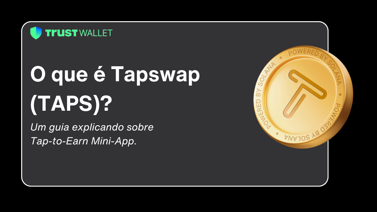 O que é o Tapswap (TAPS)? Explicando o Mini-App Tap-to-Earn | Trust