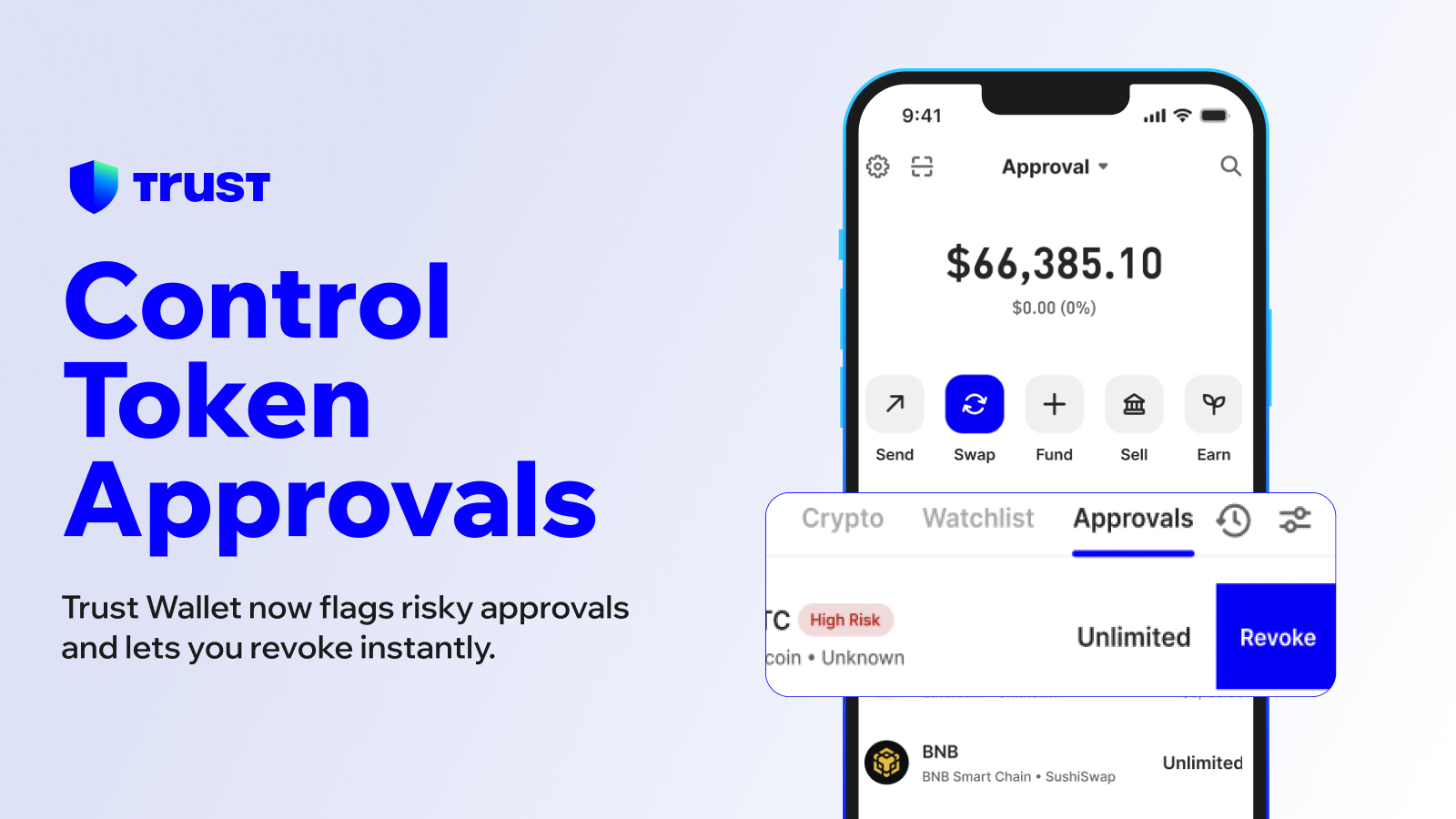 Control and Revoke Token Approvals in Trust Wallet | Trust
