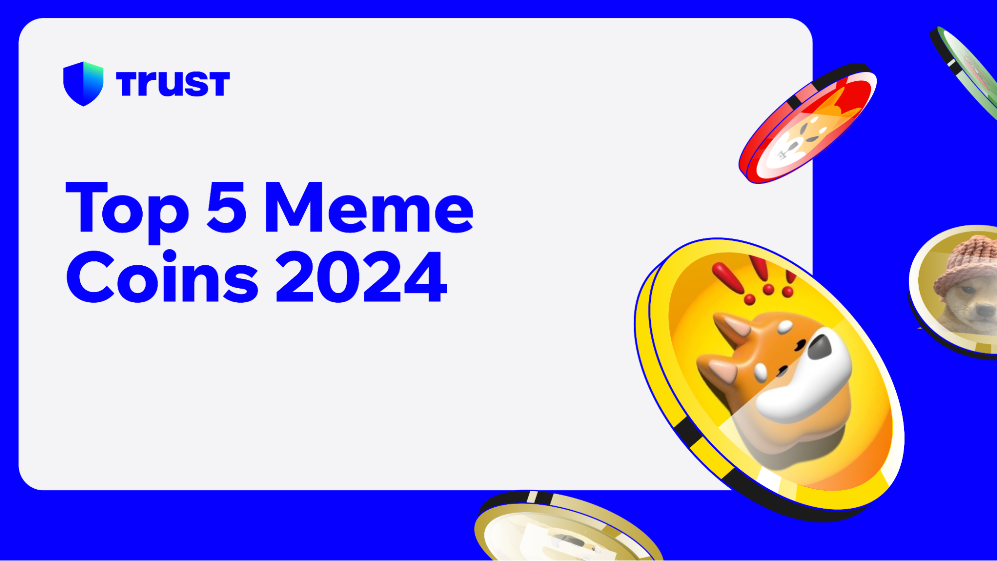 Top 5 Meme Coins 2024 | Trust Wallet